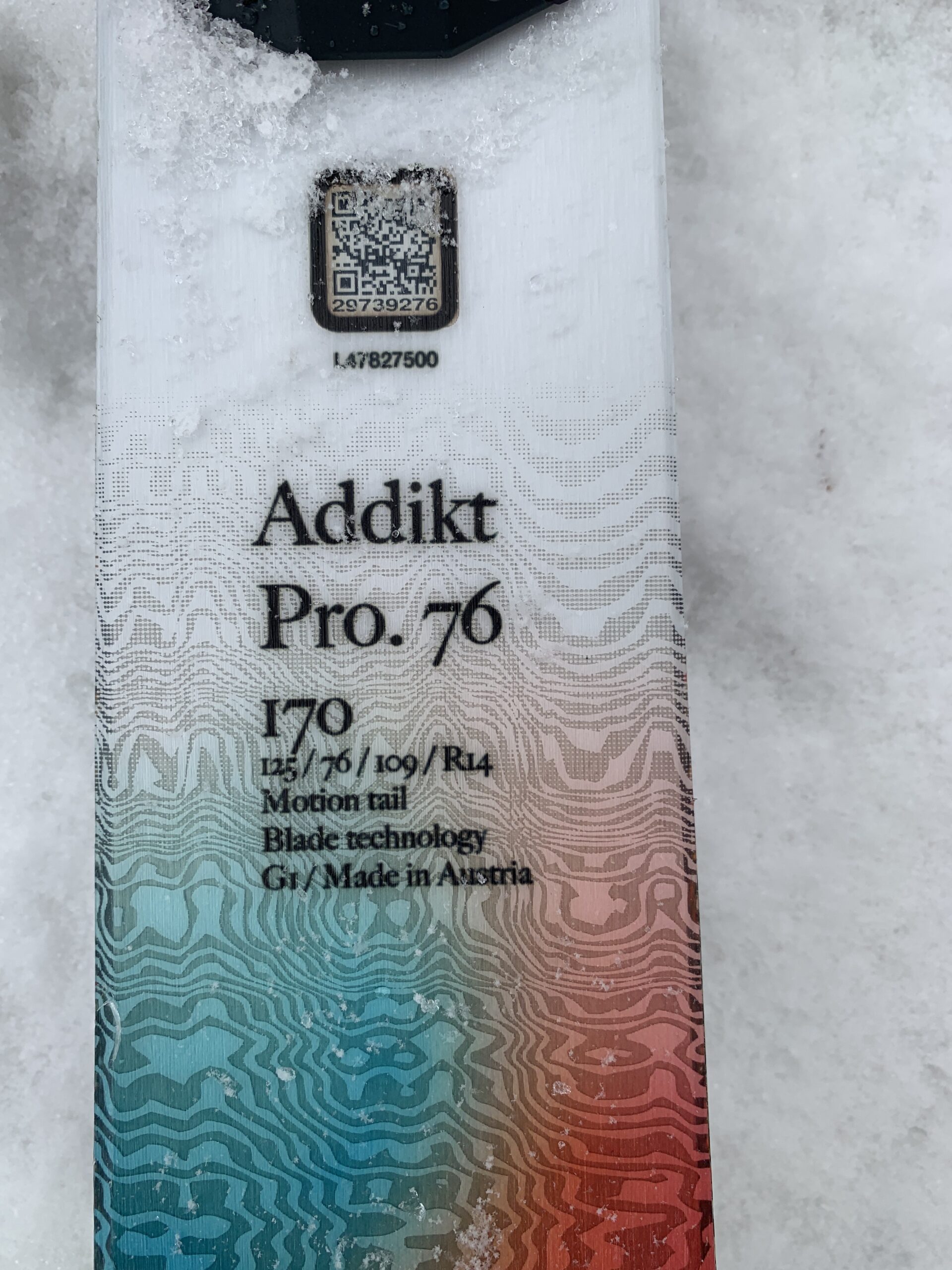 試乗会でSALOMONのAddikt pro.76に乗りました。昨年も乗っていました。 | スキマ産業（仮）